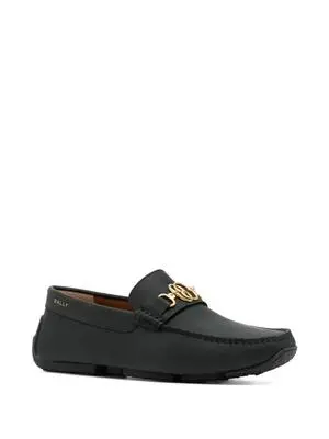 Bally Pilot Leather Loafers