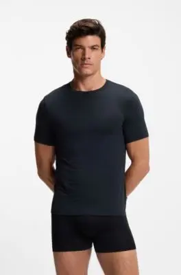 BOSS Three-pack Of Moisture-wicking Underwear T-shirts