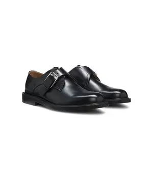 BOSS Italian Leather Monk Shoes