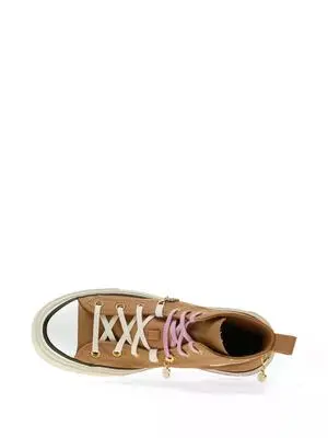 CONVERSE Chuck Taylor All Star Lift Double Stack Platform High-top Sneakers - Brown