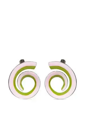 Marni Spiral Earrings - Silver