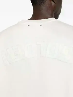 GOLDEN GOOSE Distressed Logo Sweatshirt - Neutrals