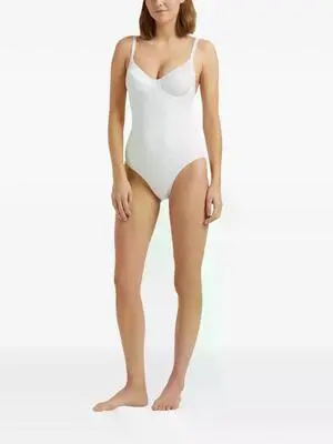 Vilebrequin Turtle Monogram Underwire Swimsuit - White