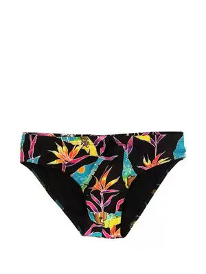 Moschino Floral-print Trunks - Black