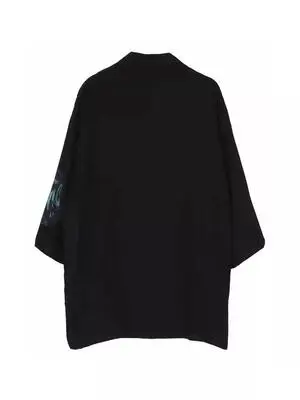 Yohji Yamamoto Graphic Pattern Pocket Shirt