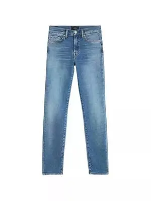7 For All Mankind Roxanne Jeans With Logo Patch
