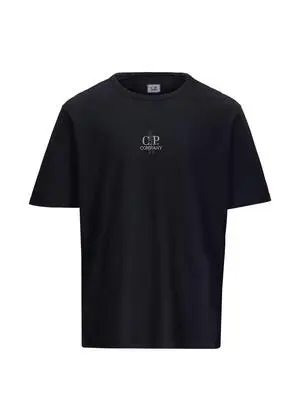 C.P. COMPANY 1020 Jersey Short Sleeve Embroidery T-shirt