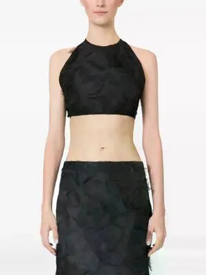 Max Mara Cut-out Crop Top