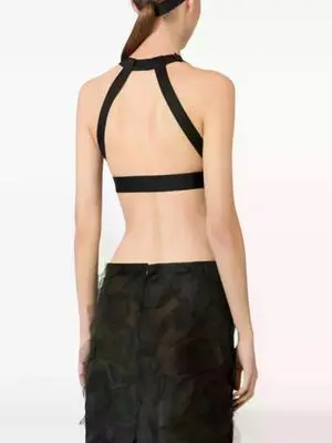 Max Mara Cut-out Crop Top