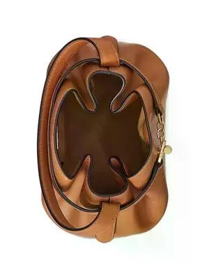 Ralph Lauren Bucket Bag With Gold-tone Hardware - Neutrals