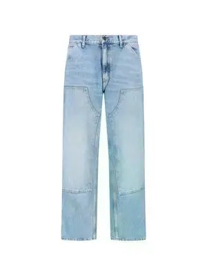 Carhartt Work In Progress Double Knee Belt-loop Jeans - Blue
