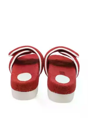 Gucci X Adidas Logo Adjustable-strap Slides