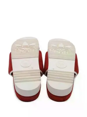 Gucci X Adidas Logo Adjustable-strap Slides
