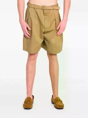 Saint Laurent Drill Bermuda Shorts