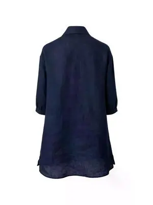 GRAN SASSO Collared Button-down Shirt