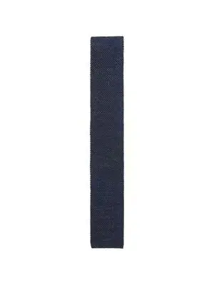 BOSS X Beckam Knitted Tie - Blue