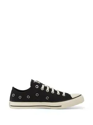 CONVERSE Flower Appliqué Chuck Taylor All Star Sneakers