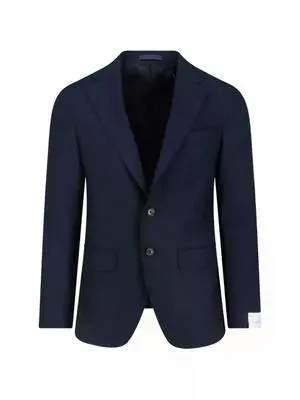 Caruso Pocket Buttoned Blazer
