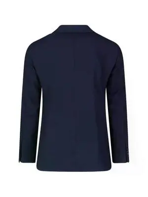 Caruso Pocket Buttoned Blazer