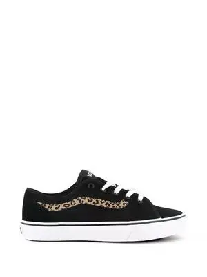 VANS Knu Skool Leopard-panel Sneakers