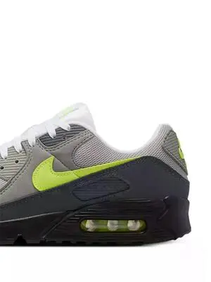 Nike Air Max 90 Lace-up Sneakers - Grey