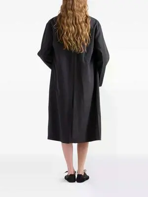 Prada Single-breasted Light Wool Coat