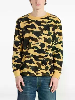 A BATHING APE Camo-print T-shirt