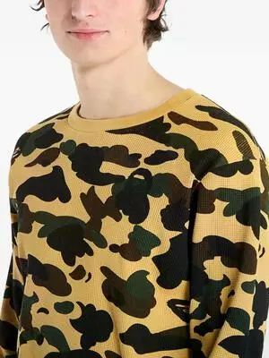 A BATHING APE Camo-print T-shirt