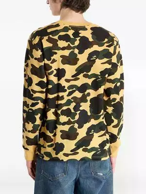 A BATHING APE Camo-print T-shirt