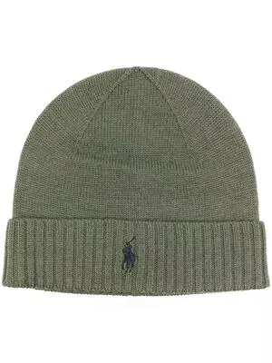 Polo Ralph Lauren Embroidered Logo Beanie - Green