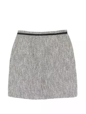 Maje Tweed Mini Skirt
