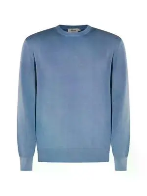 Altea Ribbed Crewneck Sweater - Blue