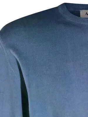 Altea Ribbed Crewneck Sweater - Blue