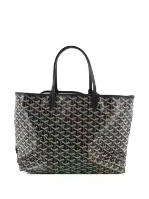 Goyard Saint Louis Coated Canvas Pm Tote Bag - Black