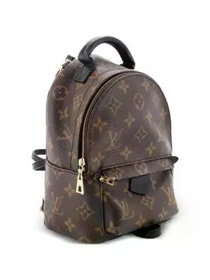 LOUIS VUITTON Palm Springs Monogram Canvas Mini Backpack - Brown