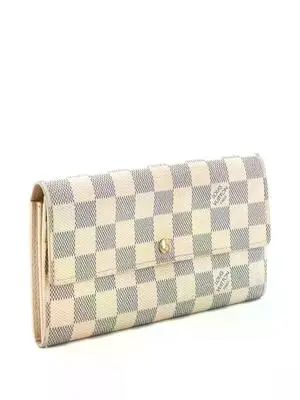 LOUIS VUITTON Sarah Wallet Damier Compact Small Wallets