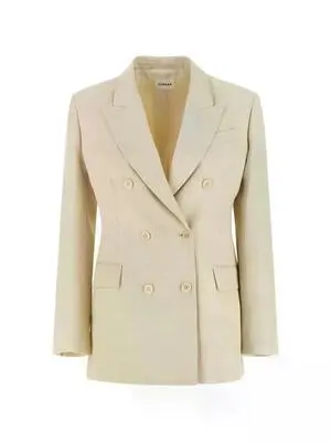 P.a.r.o.s.h Raisa Double-breasted Blazer - Neutrals