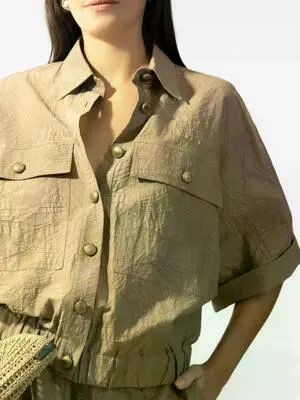 Brunello Cucinelli Button-up Shirt With Chest Pockets
