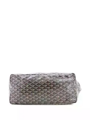 Goyard Saint Louis Coated Canvas Gm Tote Bag - Black