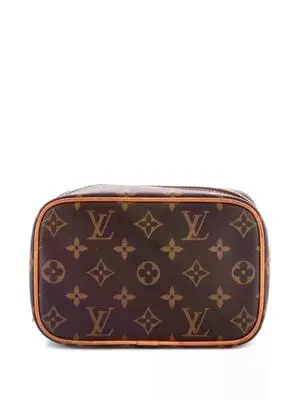 LOUIS VUITTON Vanity Case Monogram Canvas Mini Pouch