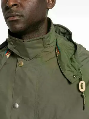 Barbour X Paul Smith Corduroy Collar Coat