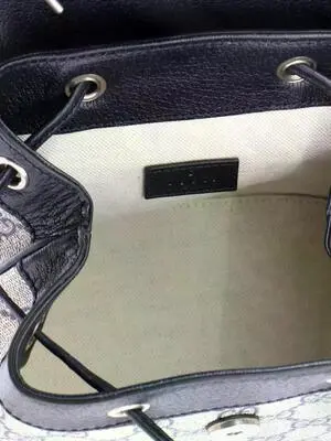 Gucci Ophidia Flap Gg Coated Canvas Mini Backpack
