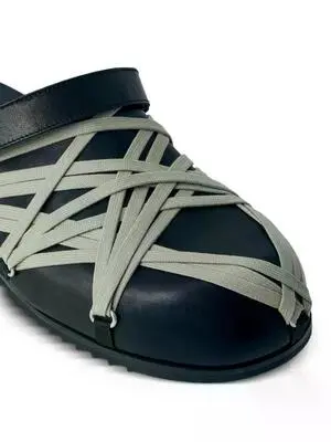 Rick Owens Cross-strap Slippers