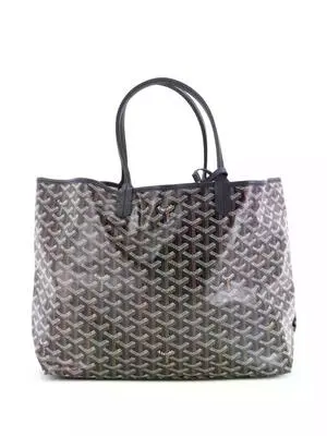 Goyard Saint Louis Coated Canvas Pm Tote Bag - Black