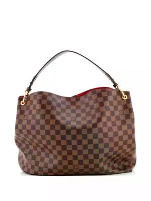 LOUIS VUITTON Graceful Damier Mm Hobo Bag - Brown