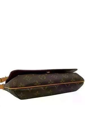 LOUIS VUITTON 2001 Monogram Musette Tango Shoulder Bag