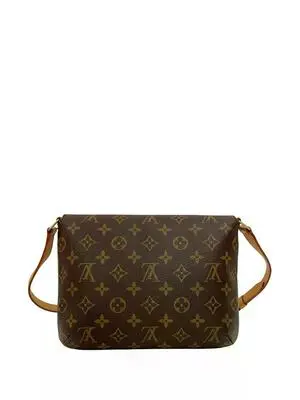 LOUIS VUITTON 2001 Monogram Musette Tango Shoulder Bag