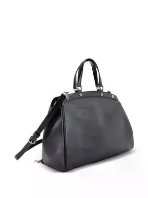 LOUIS VUITTON Brea Mm Satchel Epi Leather - Black