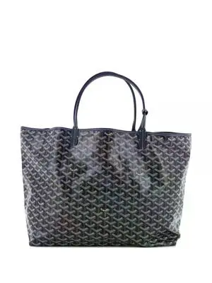 Goyard Saint Louis Coated Canvas Gm Tote Bag - Blue