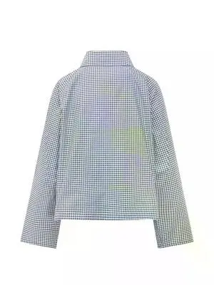 Barbour Gingham-pattern Pocket Jacket